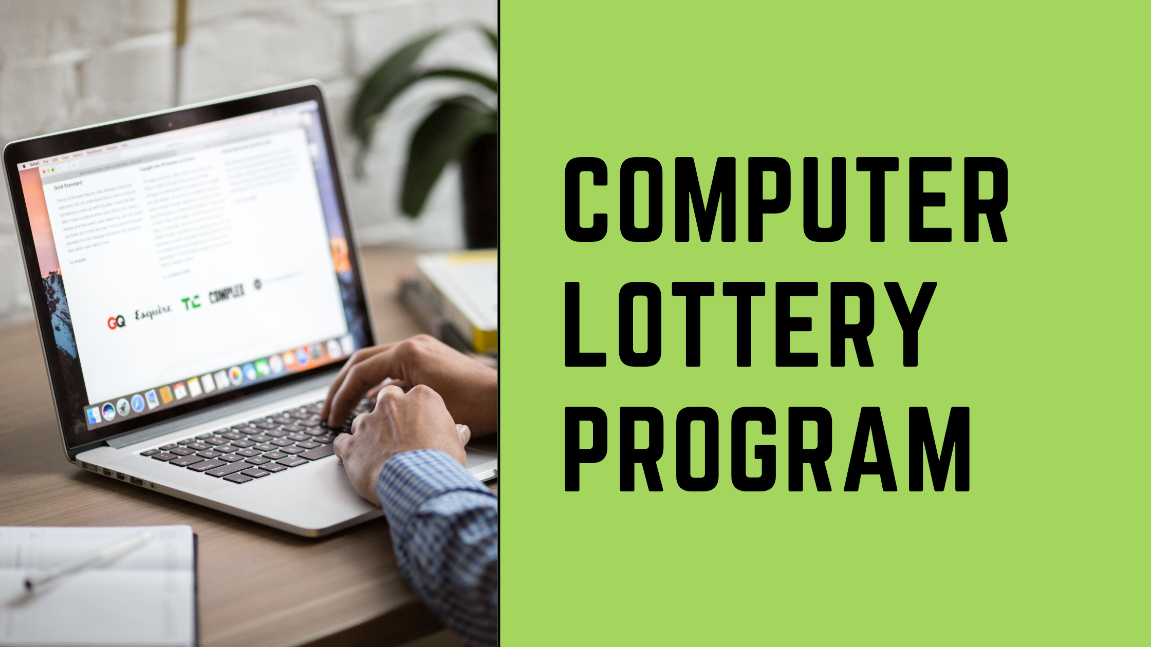 Six-Month Anniversary of Computer Lottery Program - Computer Reach